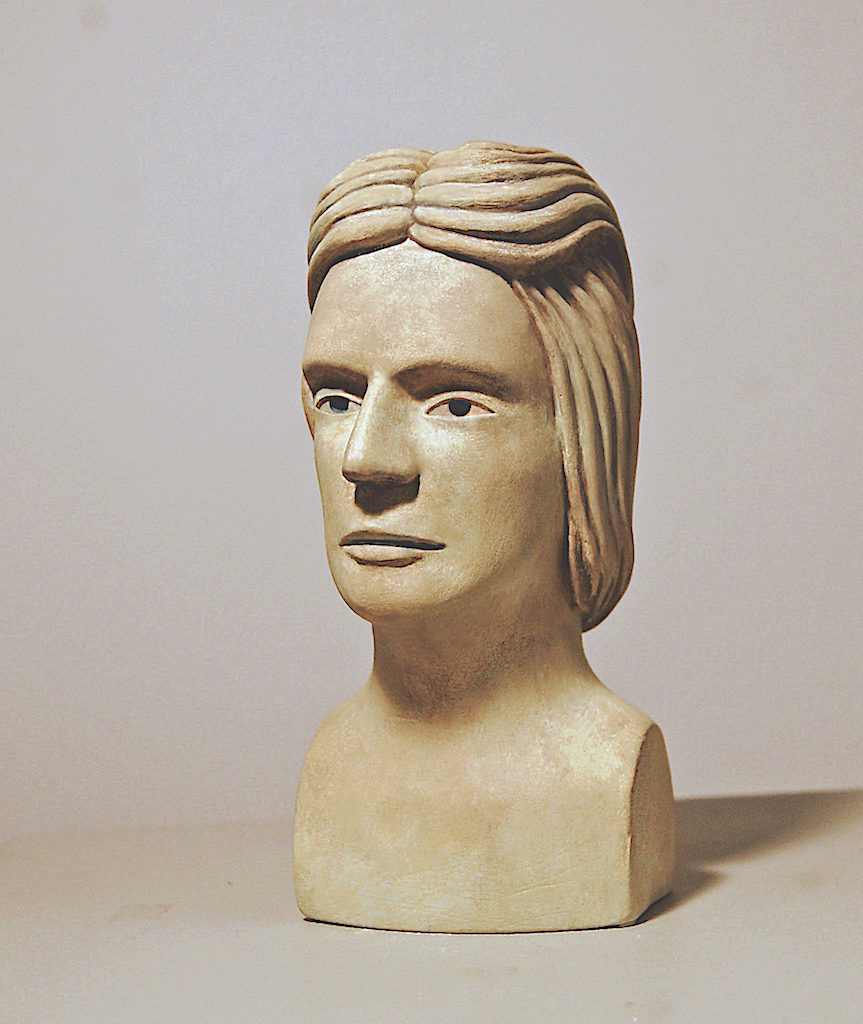 youths-head-polychromed-plaster-sculpture-don-perdue-2019 - StudioPerdue